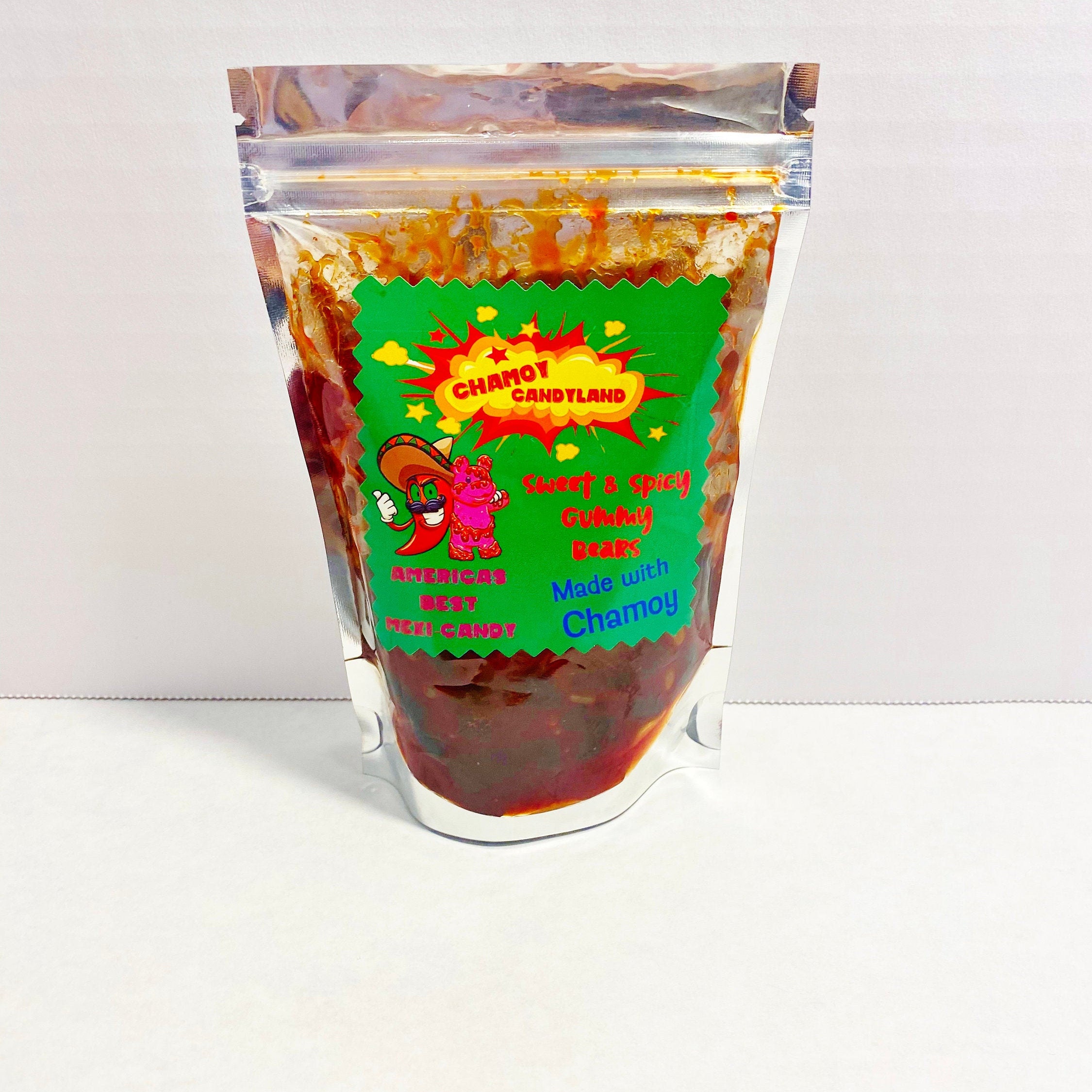 Spicy Gummy Bears Chamoy Candy Mexican Candy Picosito - Etsy