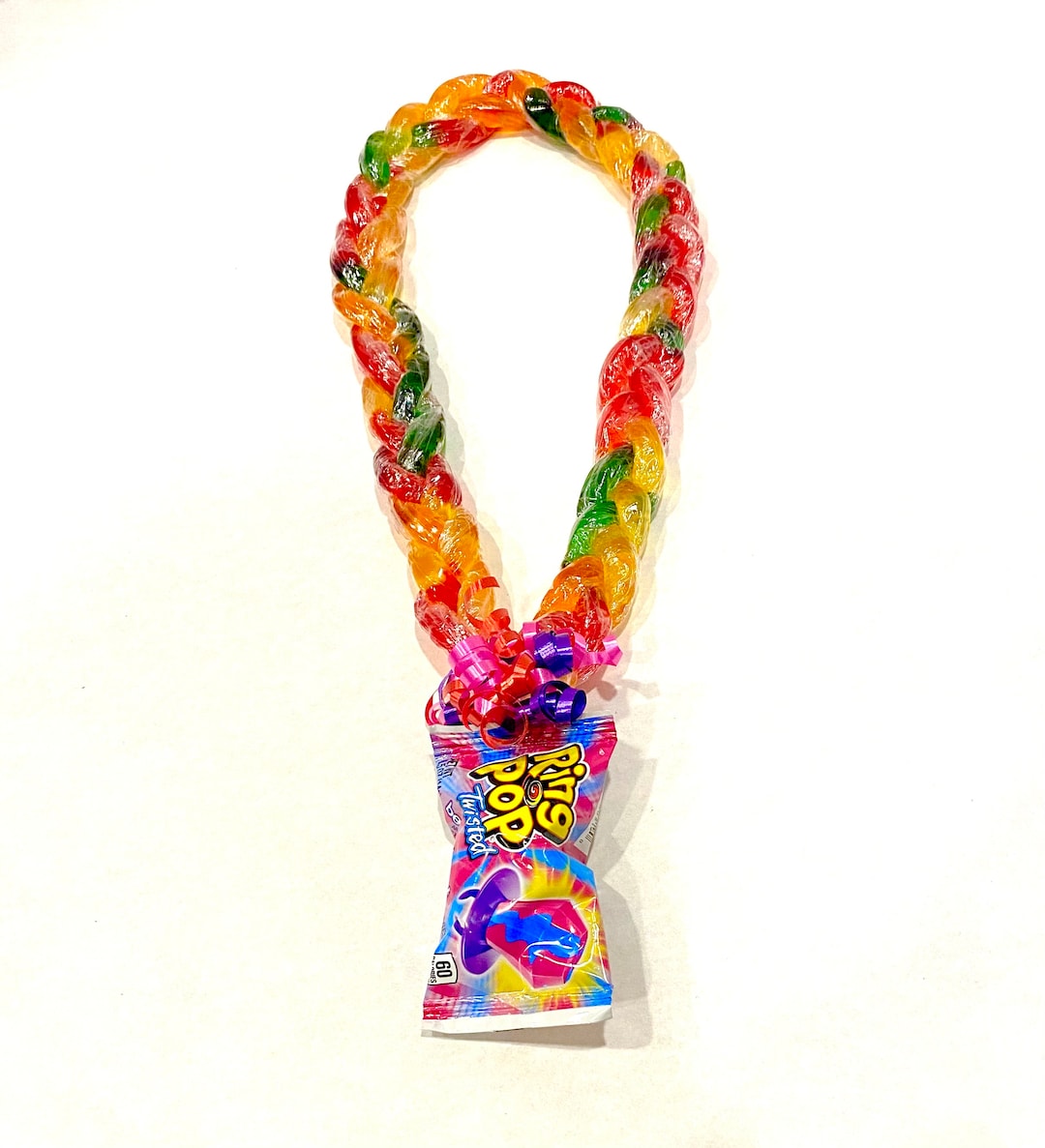 Graduation Lei Birthday Lei Baby Shower Lei Anniversary Lei Gummy Worm ...