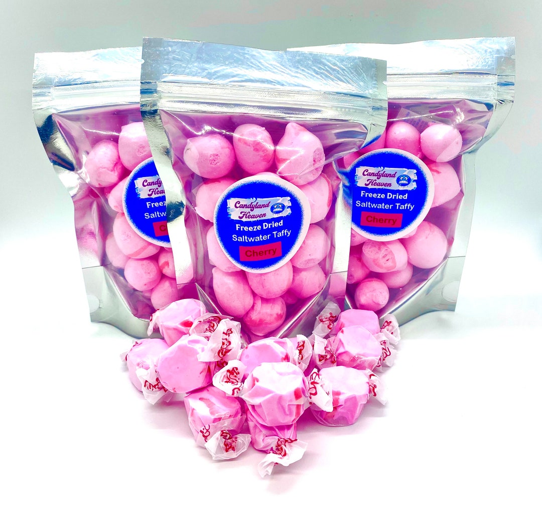 Astronaut Candy Freeze Dried Cherry Saltwater Taffy - Etsy