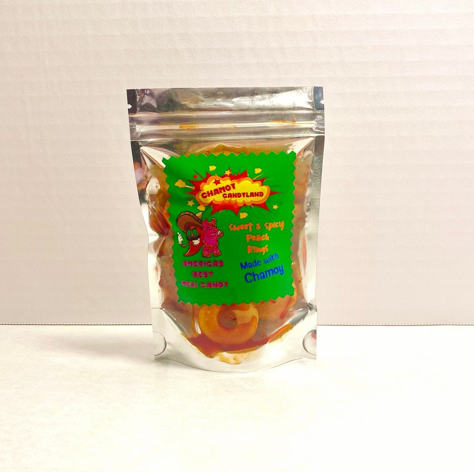 Spicy Peach Rings Chamoy Candy Mexican Candy Picosito | Etsy