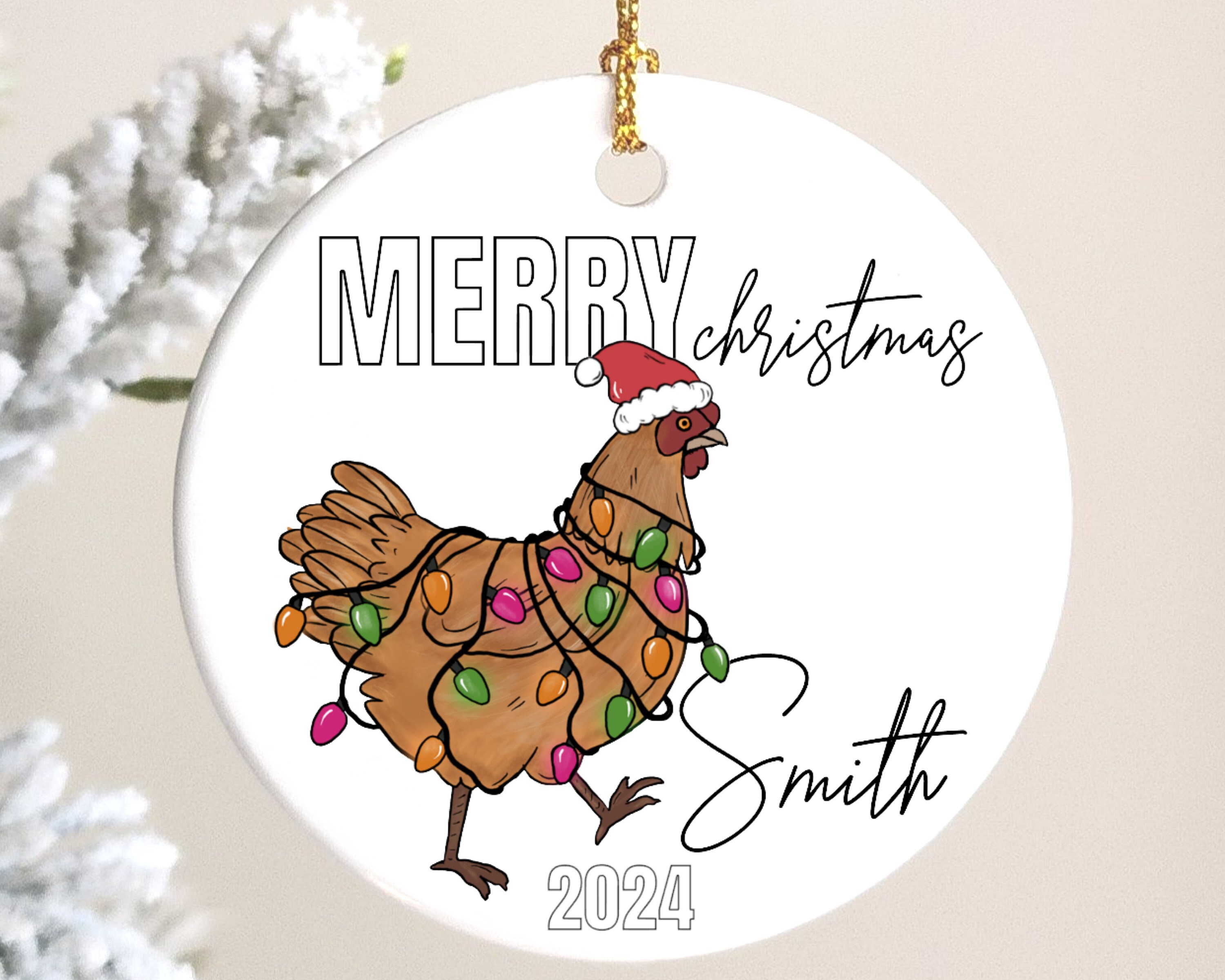 Personalized, Sloth Ornament, Custom Christmas, Wildlife, Gift for ...