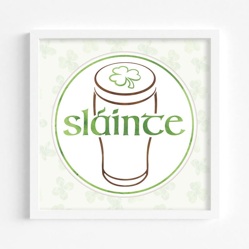 Slainte Print - Etsy