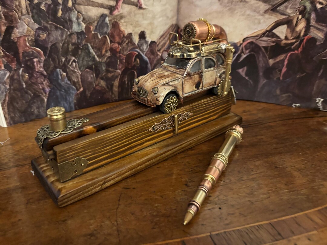 2CV Steampunk Automata Pen - Etsy
