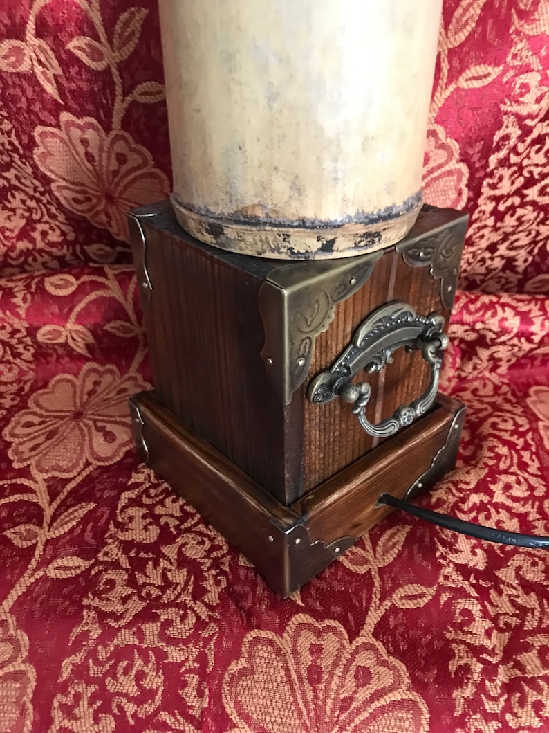 Steampunk Healing Crystal Lamp - Etsy