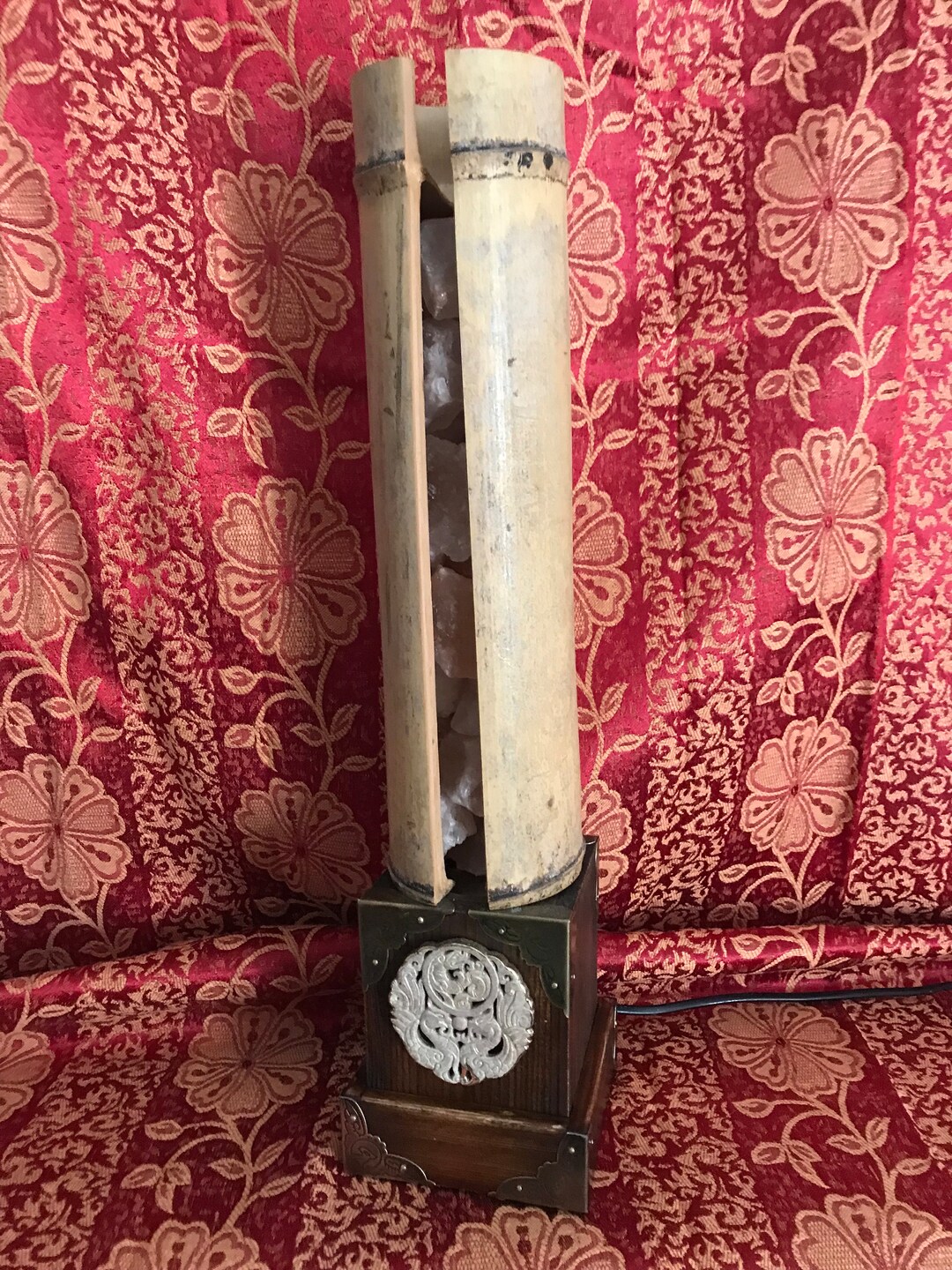 Steampunk Healing Crystal Lamp - Etsy