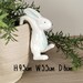 White Rabbit Plant Pot Hanger - Etsy UK