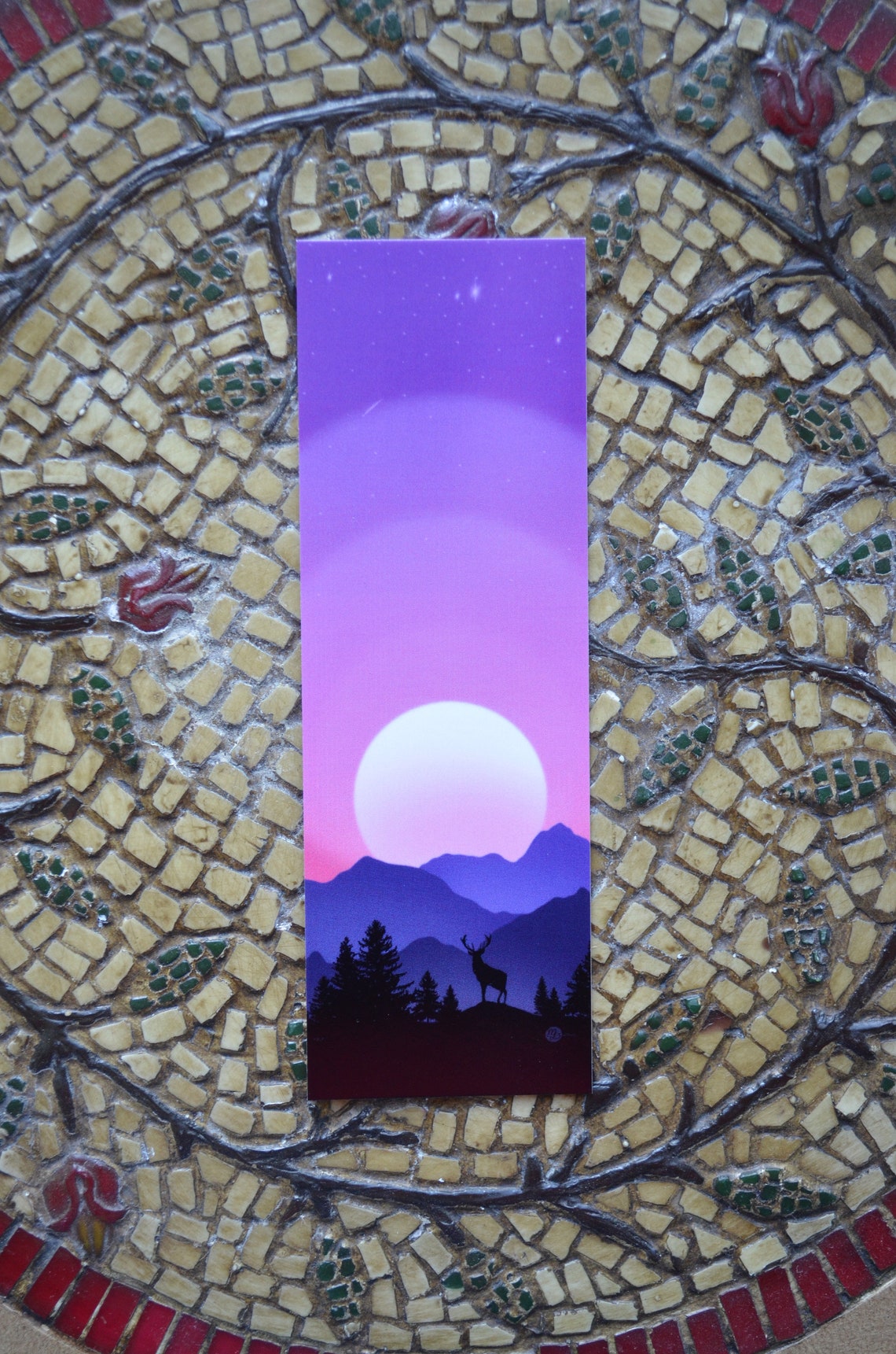 Sunset Bookmark - Etsy