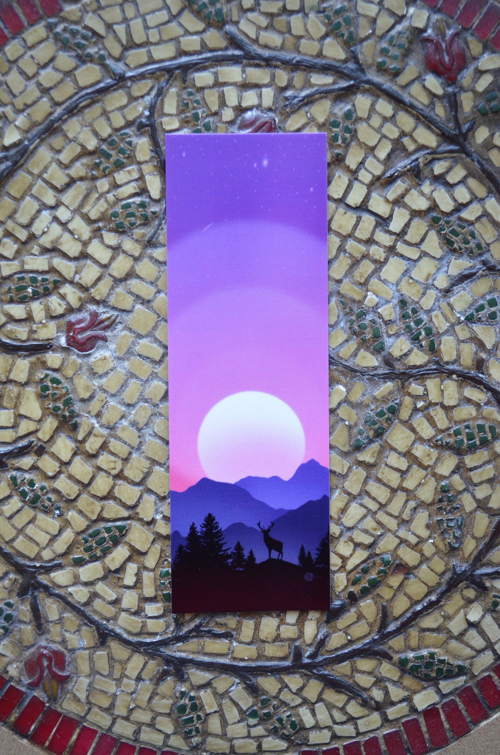 Sunset Bookmark - Etsy