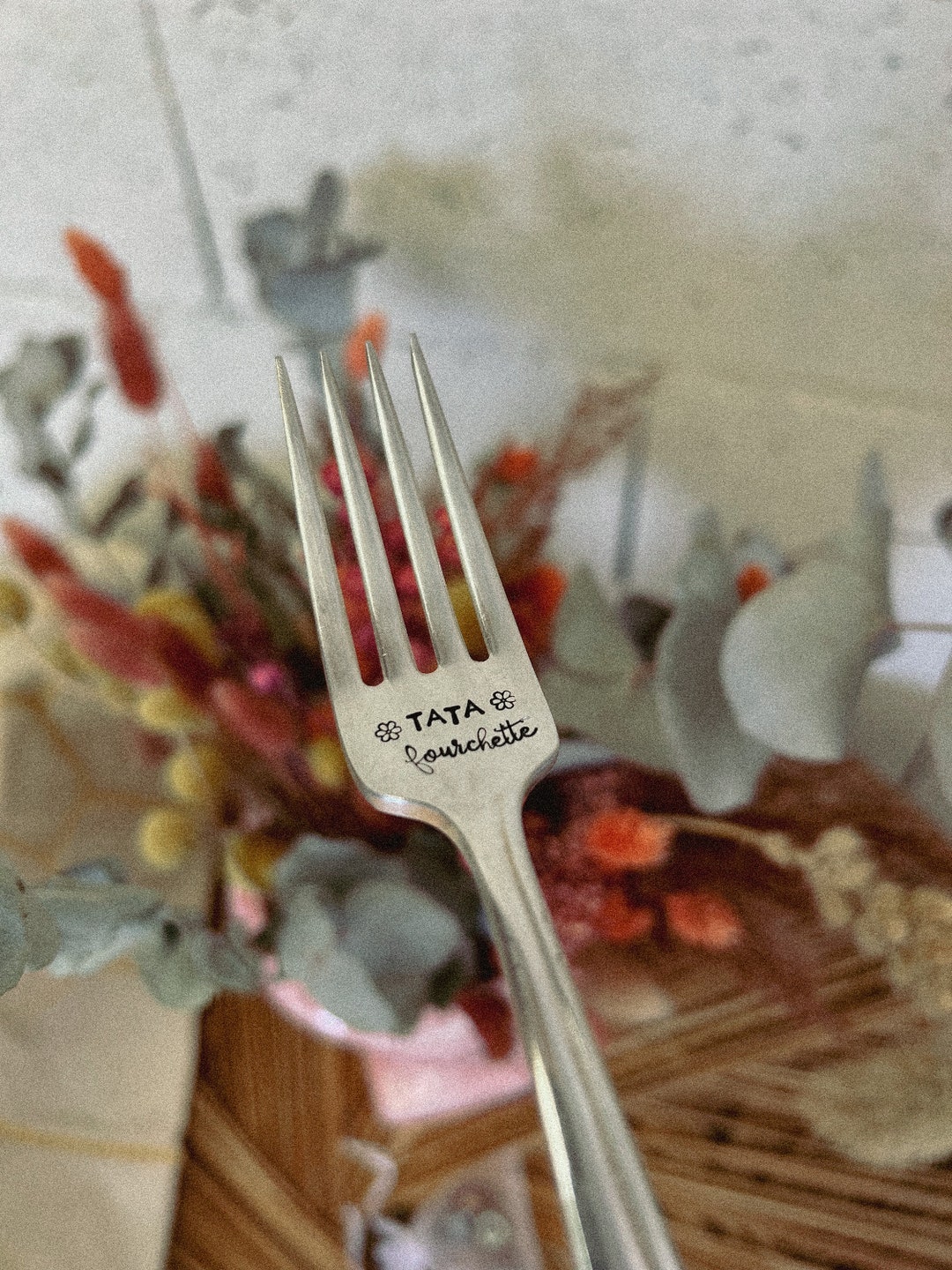 Forchetta da cena vintage incisa a mano - personalizzata - Etsy Italia