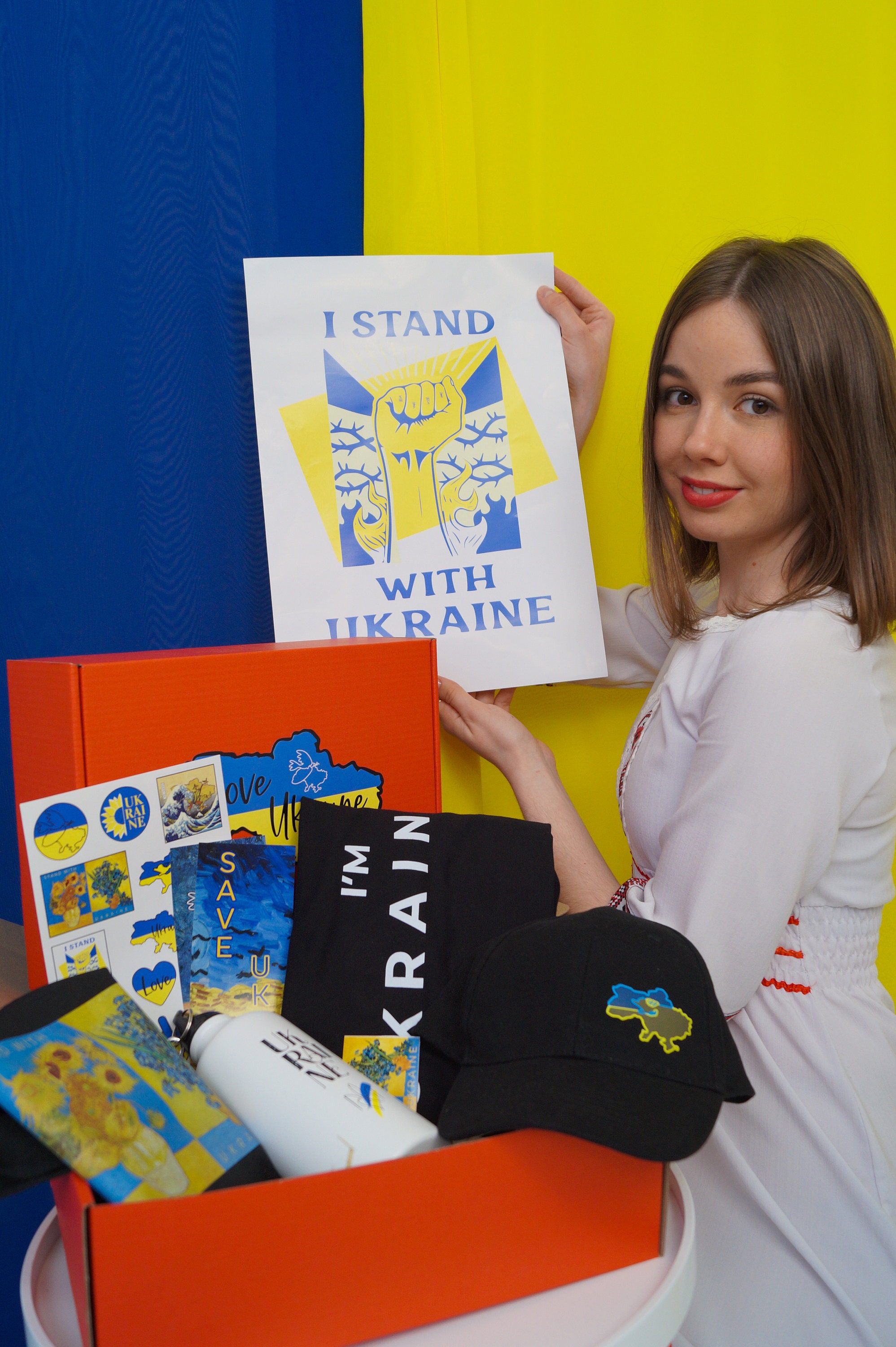 Ukraine Gift Box/ Ukrainian Box/ Pamper Hamper/ Present Set/ - Etsy