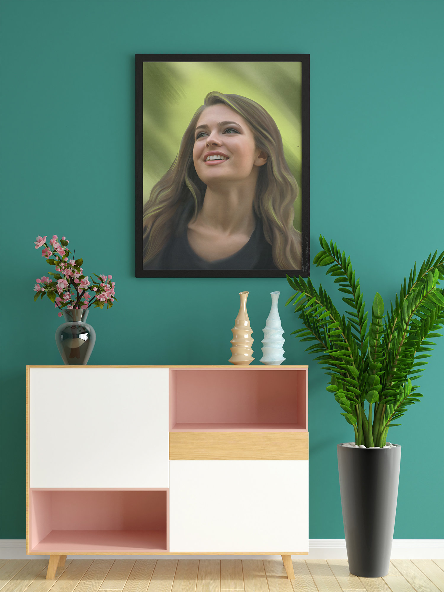 Realistic Portrait Custom Digital Portrait Portrait From - Etsy