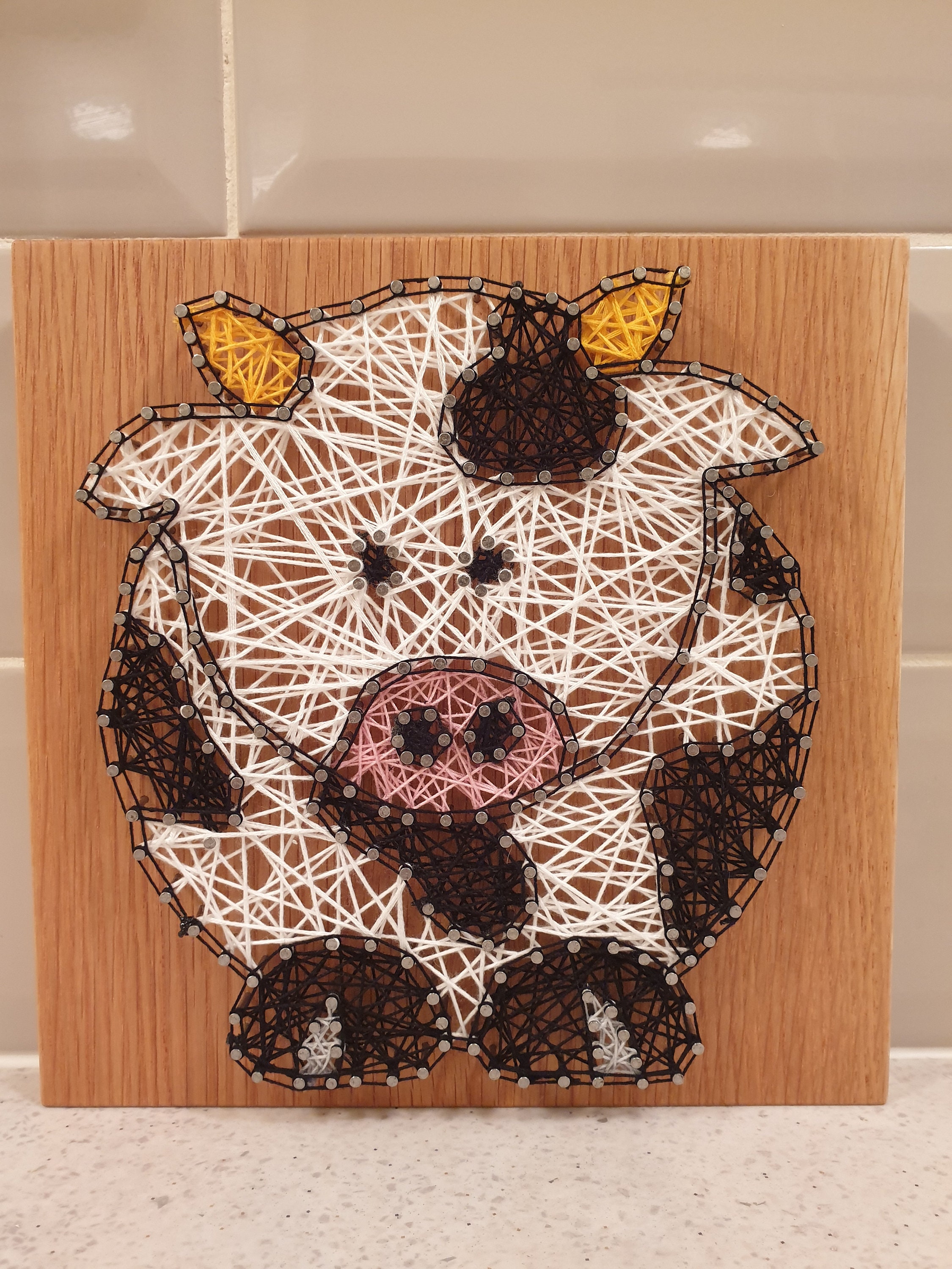 Cow String Art - Etsy