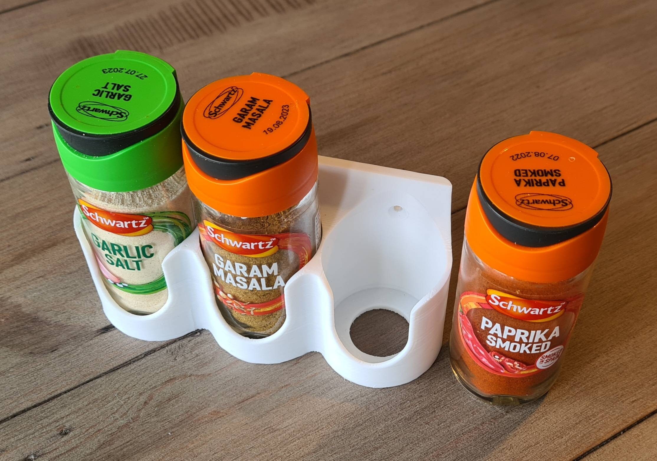 Custom Spice Racks Wall or Door Mounted to Fit - Etsy