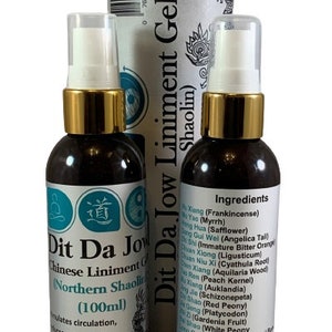 Dit Da Jow Liniment Gel (northern Shaolin) 100ml - Etsy