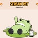 Animated Axolotl Stream Pet Custom Widget / STREAMELEMENTS Interactive ...