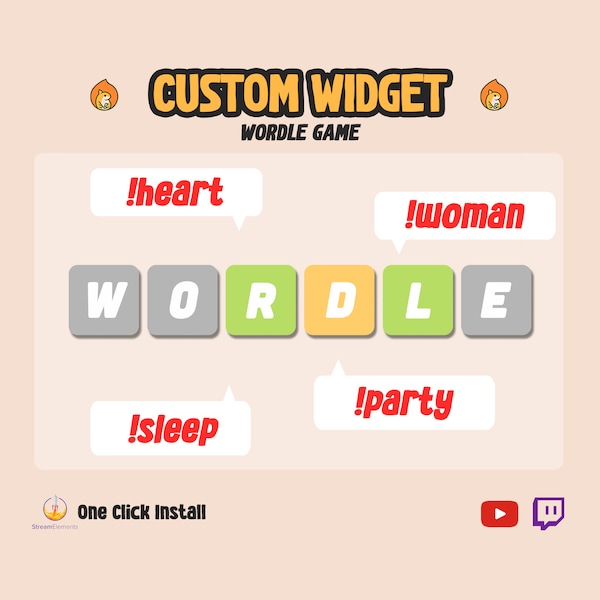 Wordle on the Wall Game - Etsy