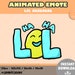 ANIMATED LOL Haha Twitch Emote Discord Emote / Text Emote / Cute Emote ...