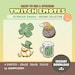 St. Patrick's Day Twitch Emotes Irish Holiday Twitch | Etsy