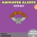 Animated Bat Halloween Twitch Alerts / Kawaii Halloween / Alert / New ...