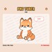 Fox Pngtuber Veadotube Mini PNG Tuber Cute Kawaii Fox Twitch Live ...
