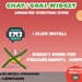 Animated Christmas Chat Goal Widgets / Christmas Chat Box / Holiday ...