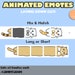 ANIMATED Cat Emote Pack / Animated Emotes for Twitch Discord ...