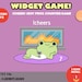 Cute Frog Custom Widget Counter / Chat Widget Game / Frog Meme Game ...