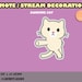 ANIMATED Emote Cat Dance / Dancing Emote / Twitch Discord Emote ...