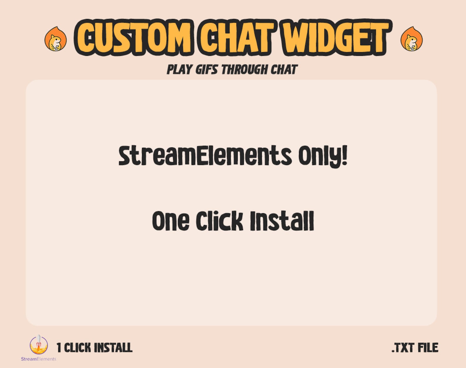 GIF Meme Twitch Widget / Twitch Chat Widget / Chat Commands / Custom ...