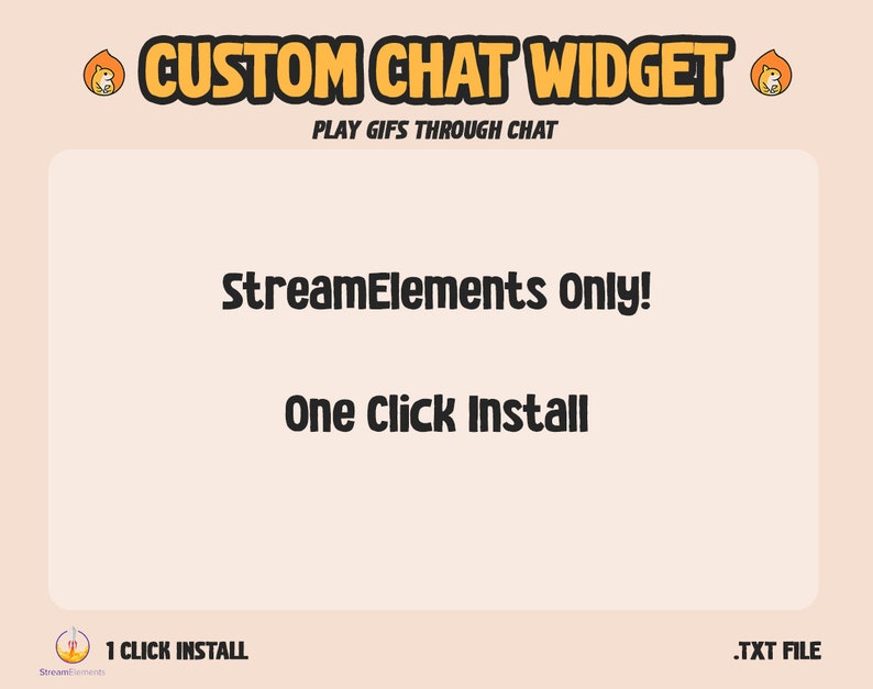 GIF Meme Twitch Widget / Twitch Chat Widget / Chat Commands / - Etsy