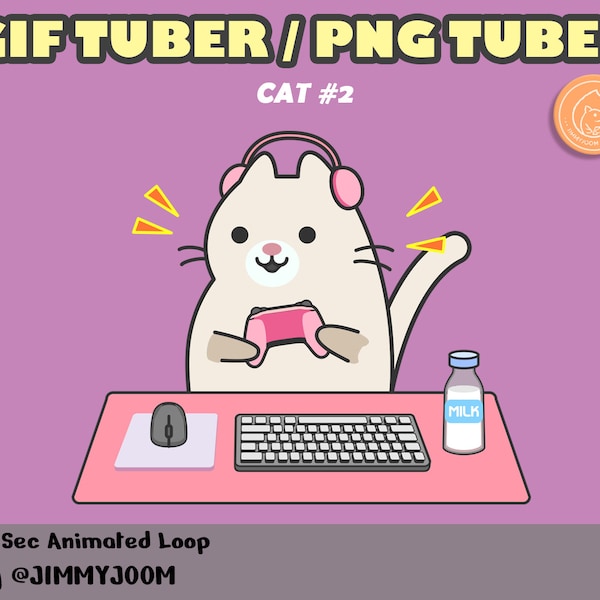 Cat Vtuber Model - Etsy