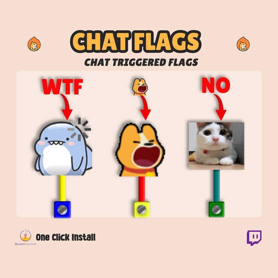 Twitch Chat Triggered Flags: Animated Emotes, Gifs - Streamelements ...
