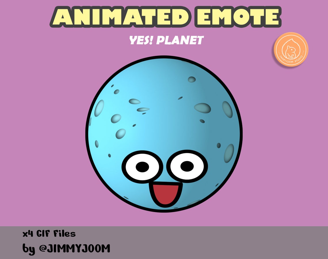 ANIMATED Cute Kawaii YES Twitch Emote Discord Emote / Yes - Etsy