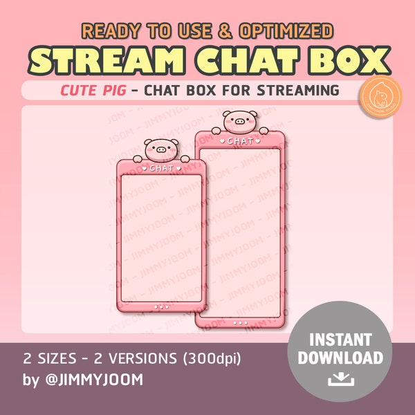 Custom Chat Box Twitch - Etsy