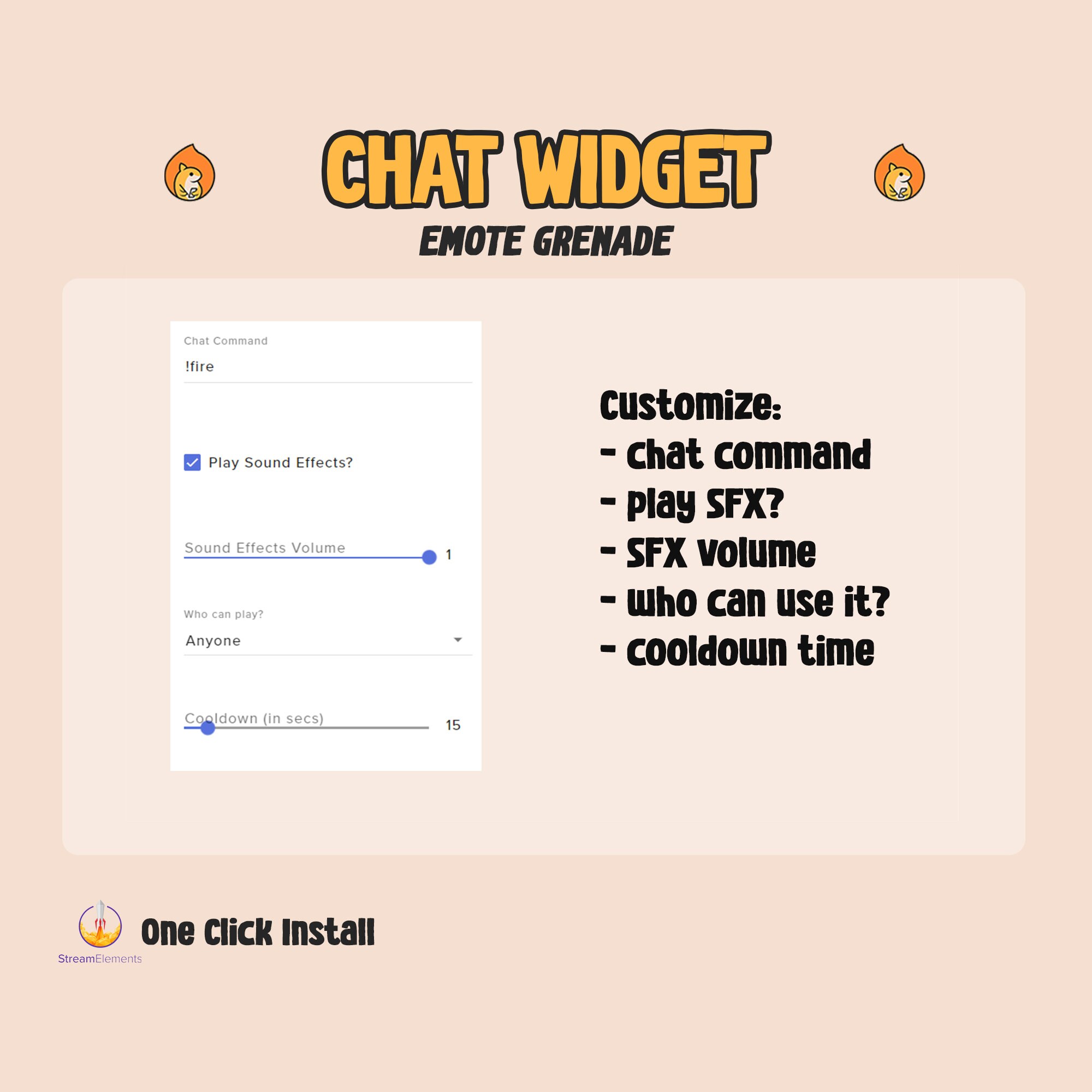 Custom Chat Widget Emote Game / Animated Twitch Chat Widget / - Etsy