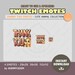 Cute Chubby Fish Twitch Emotes Cartoon Goldfish Twitch Emote Pack - Etsy