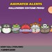 Animated Halloween Alerts / Kawaii Halloween Stream / Cute Frogs Twitch ...