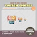 Cute Chubby Fish Twitch Emotes Cartoon Goldfish Twitch Emote Pack - Etsy