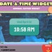 Date and Time Widget for Twitch Streaming / Custom Widget ...