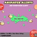 ANIMATED Baby Bee Alerts / Twitch Alerts / Live Streaming Alert Pack ...
