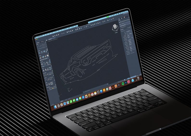 Digital Download | Inspired by Classic Lancia Stratos | Dxf File ...