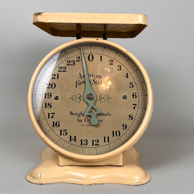 Vintage Metal Scale - Etsy