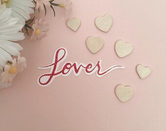 Lover Album Sticker | Etsy