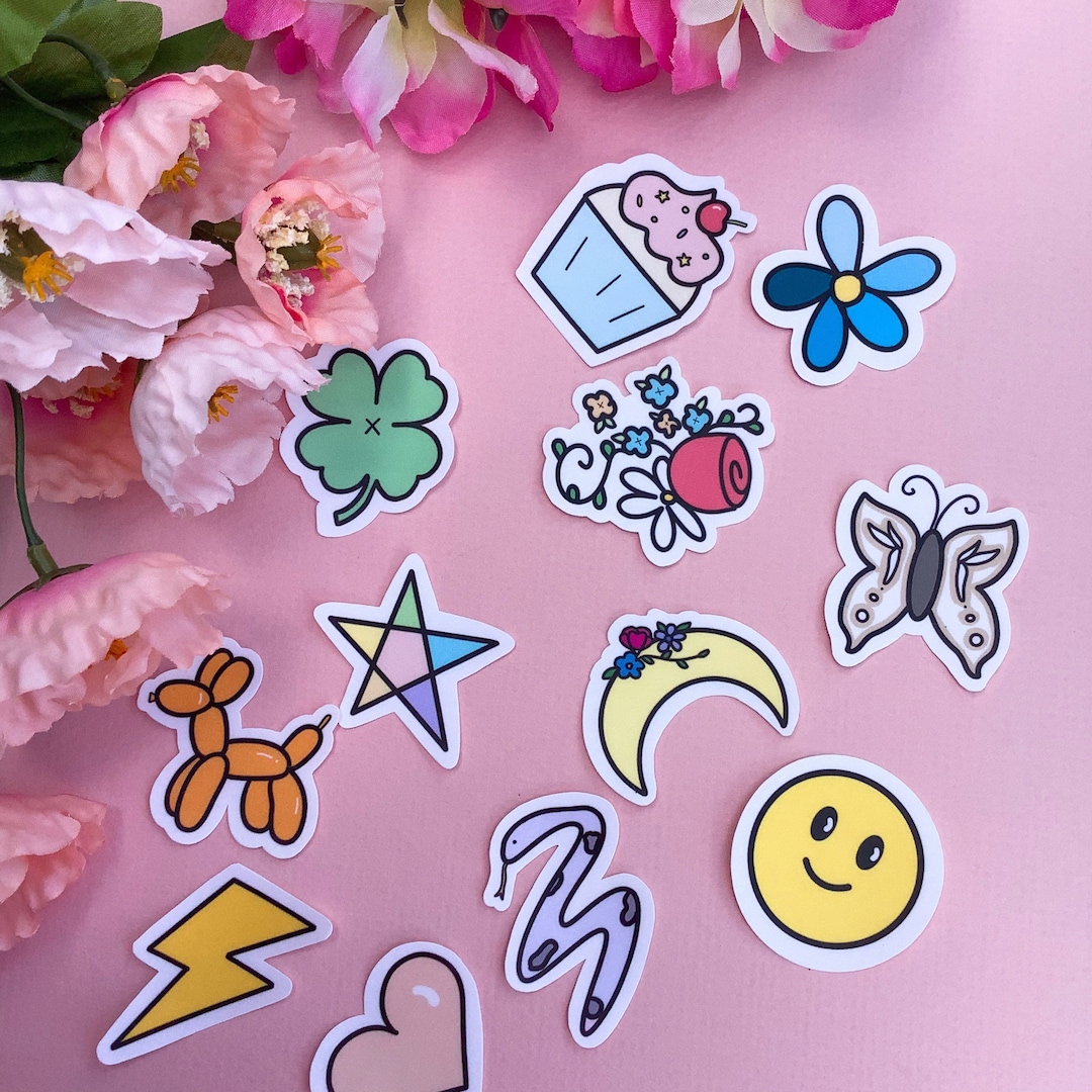 Random Sticker Pack / Quirky / Cute / Animal Sticker / Laptop Decal ...