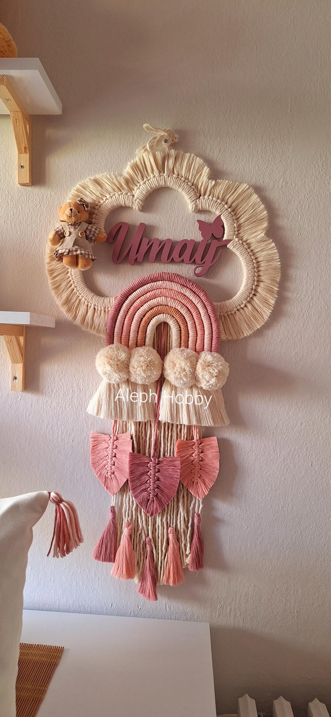 Personalized Name Decor, Macrame Welcome Sign,home Decor, Wall Art ...