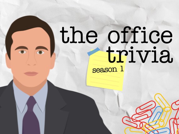 The Office: Season 1 Trivia PDF | Etsy