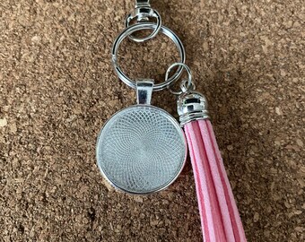 Cabochon Keychain - Etsy