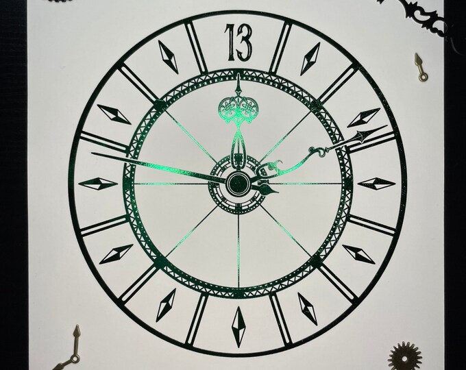 13 Hour Pocket Watch - Etsy