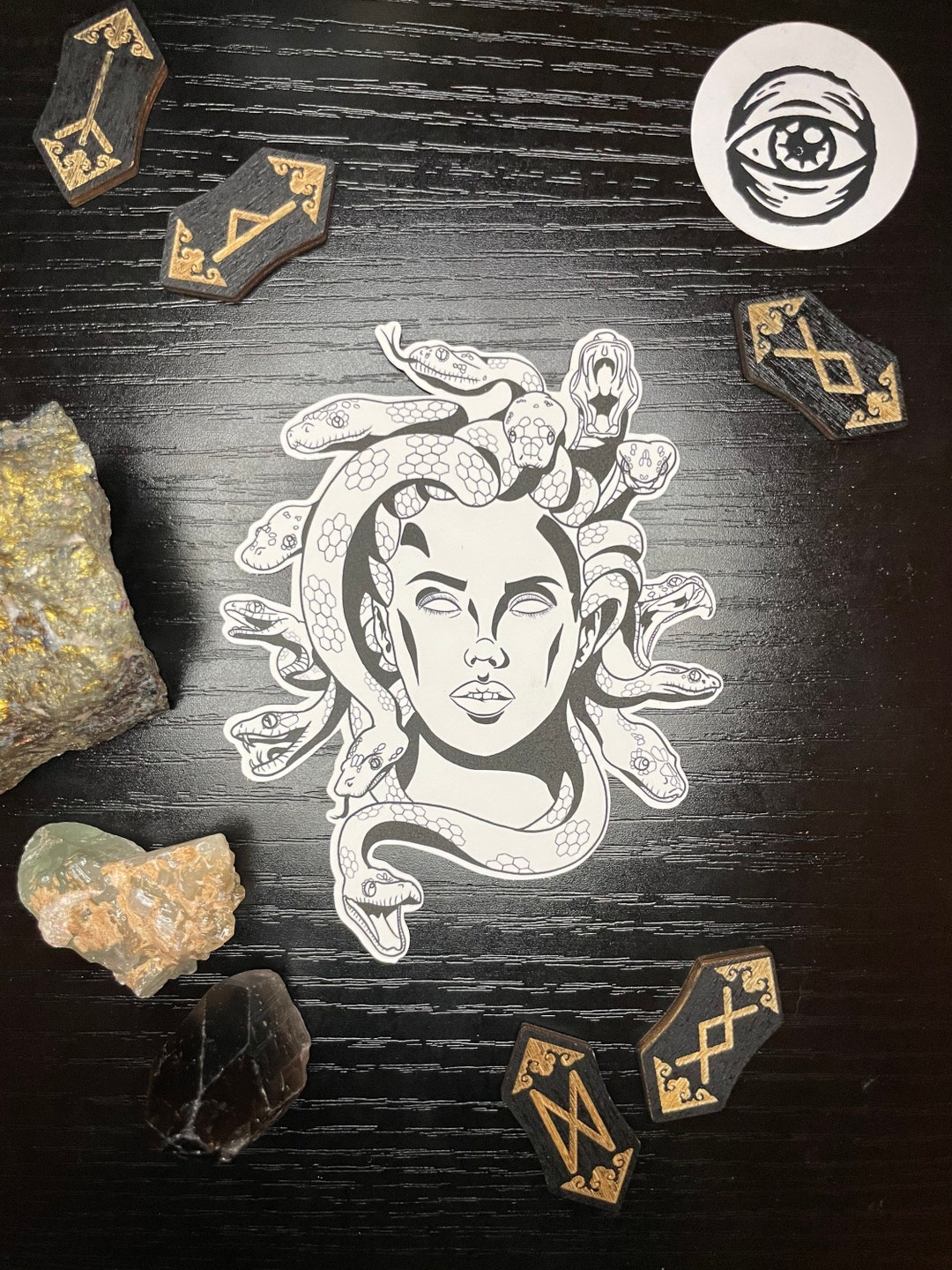 Medusa sticker Vinyl - Etsy