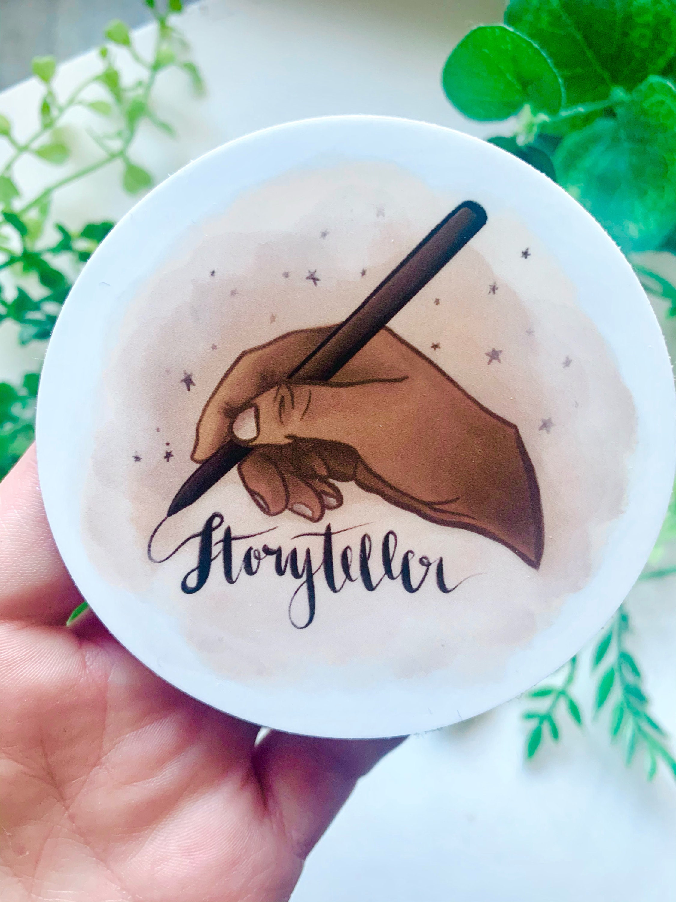 Storyteller Sticker/Writer Sticker/Writing Sticker | Etsy
